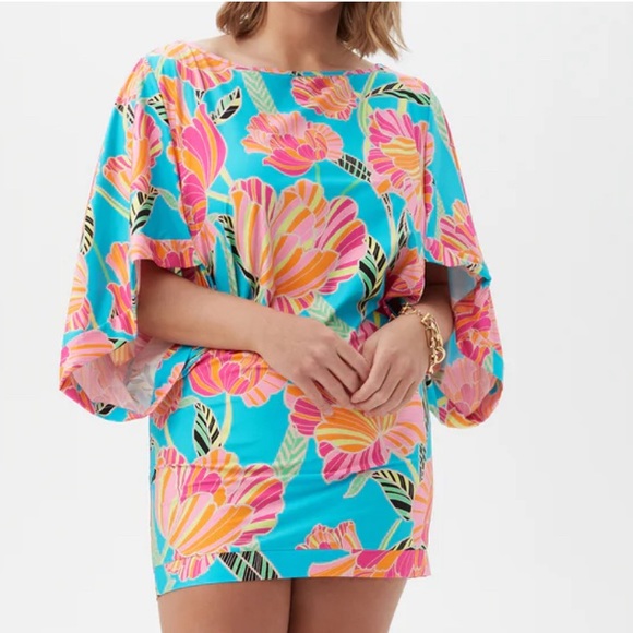 Trina Turk | Swim | Nwt Trina Turk Swim Coverup Swim Tunic Poppy Size Medium | Poshmark